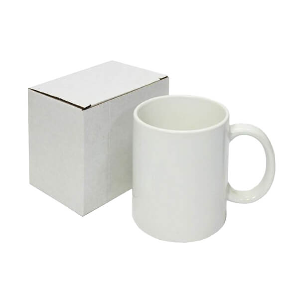 Tazas Blancas Sublimables 11oz con Cajas | Tekgraf